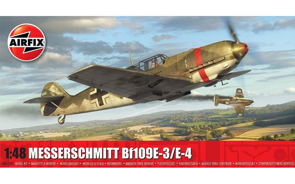 Airfix - Model Kit - Messerschmitt Bf109 E3/E4 1:48 (Skill Level 2) – Embellish It