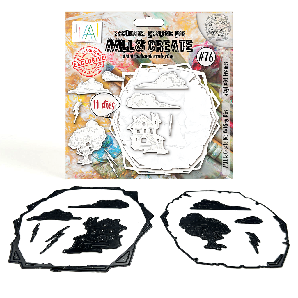 AALL & Create - Dies #76 - Skytwist Frames (11 dies) – Embellish It