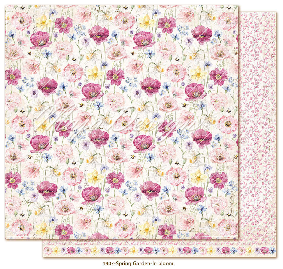 Maja Design - Spring Garden - 12x12 Paper "In Bloom" – Embellish It