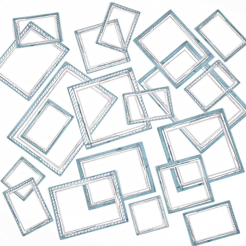 49 and Market - Color Swatch Teal - Frame Set – Embellish It