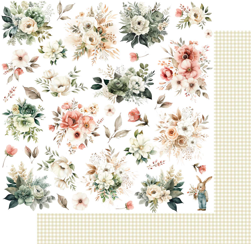 Uniquely Creative - Hello Darling - 12x12 Pattern Paper "Lovely ...