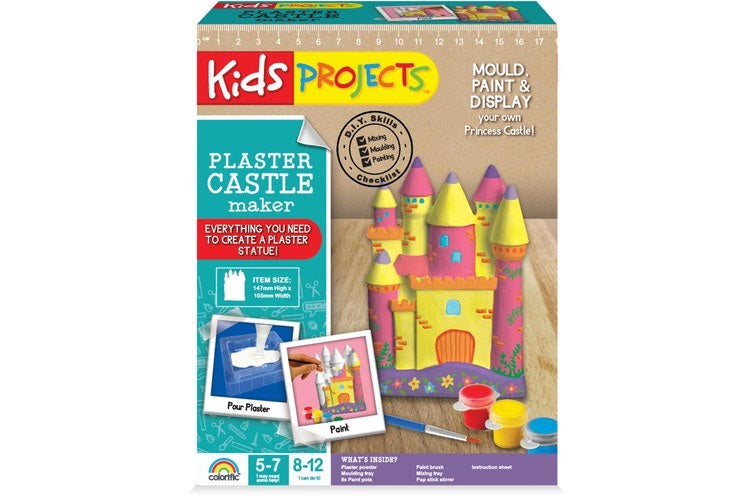 Colorific - Kids Projects - Plaster Princess Castle Maker – Embellish It
