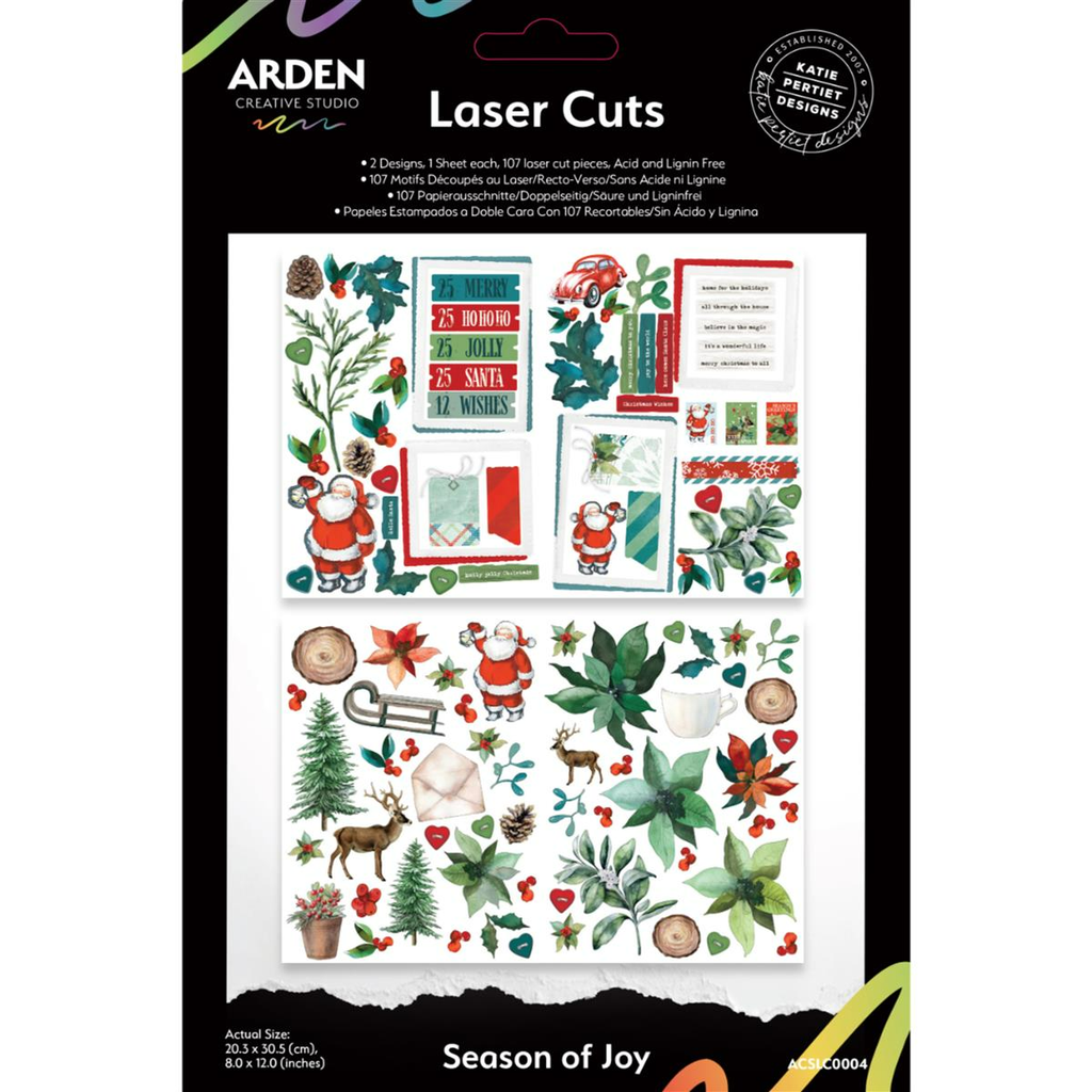 Arden Creative Studio - Season Of Joy - Laser Cuts – Embellish It