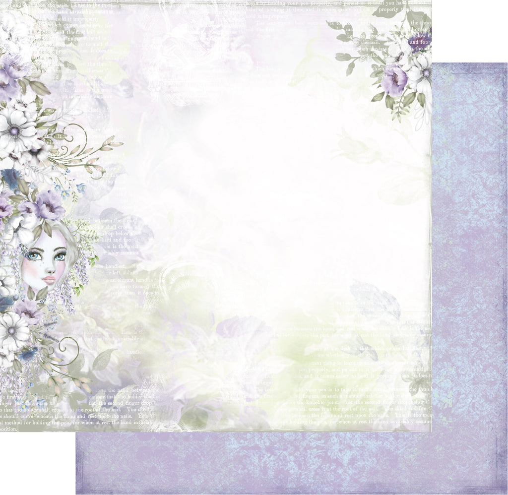 Uniquely Creative - Wisteria Lane - 12x12 Pattern Paper "Pretty ...