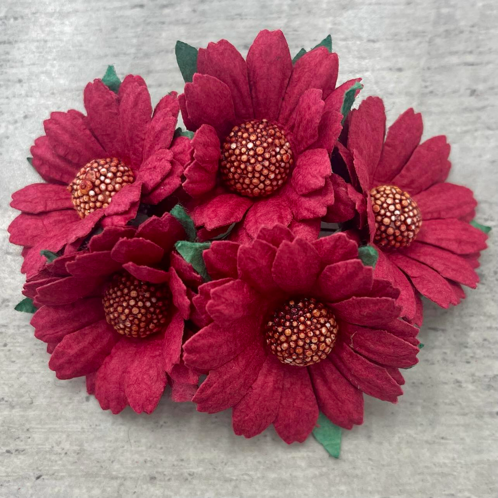 Chrysanthemums - Red (5pk) – Embellish It