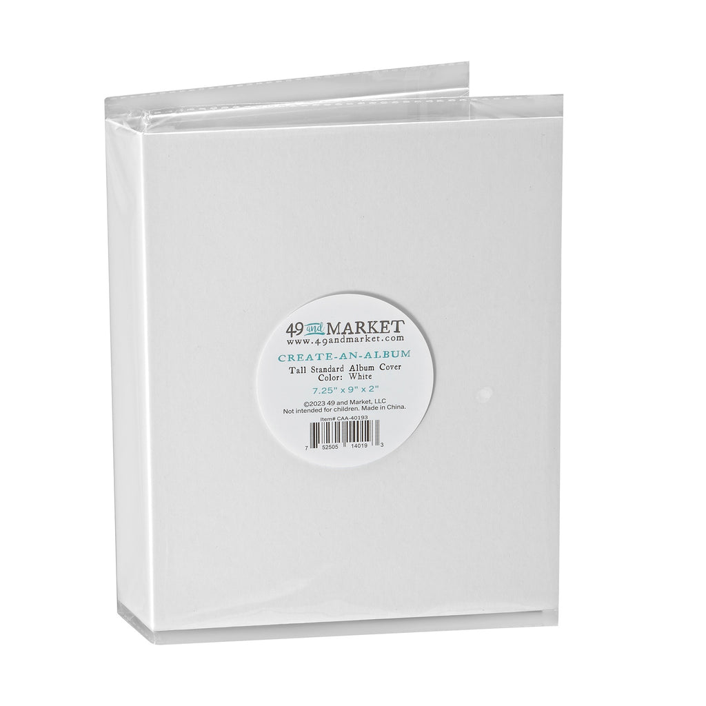 49 and Market - Create an Album - Tall Standard Album Cover - White ...