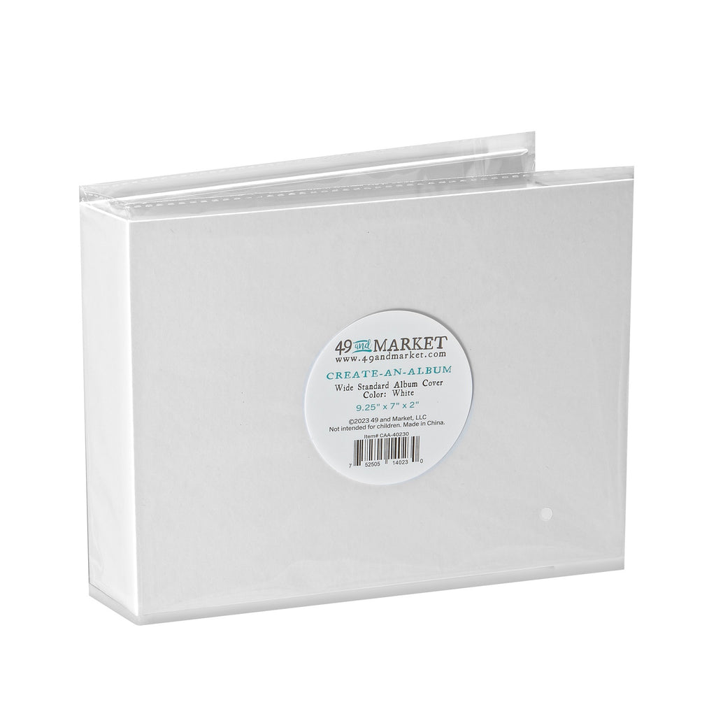 49 and Market - Create an Album - Wide Standard Album Cover - White ...