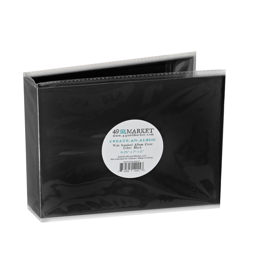 49 and Market - Create an Album - Wide Standard Album Cover - Black ...