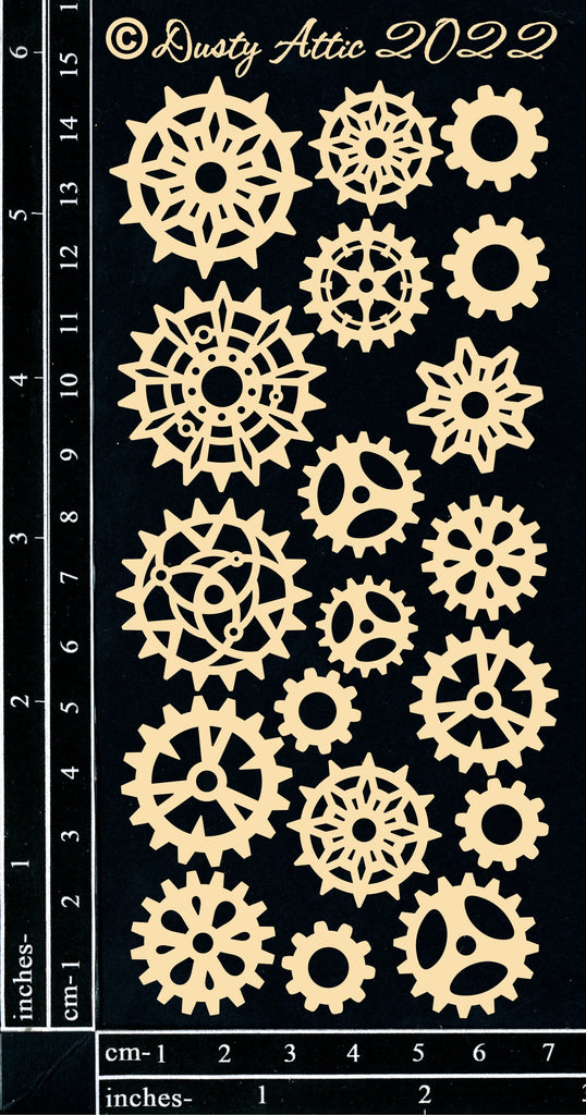 Dusty Attic - "Cogs Mini #3" – Embellish It