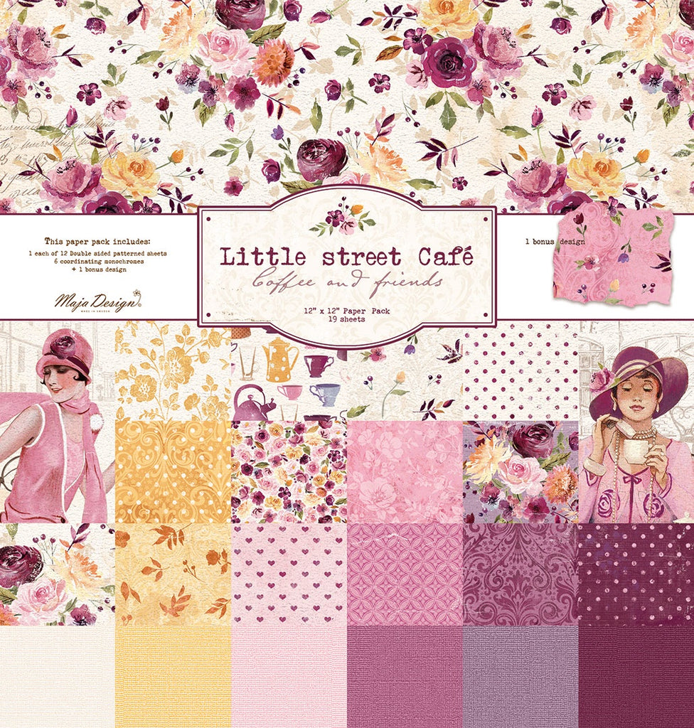 Maja Design - Little Street Cafe - 12x12 Collection Pack (19 Sheets ...