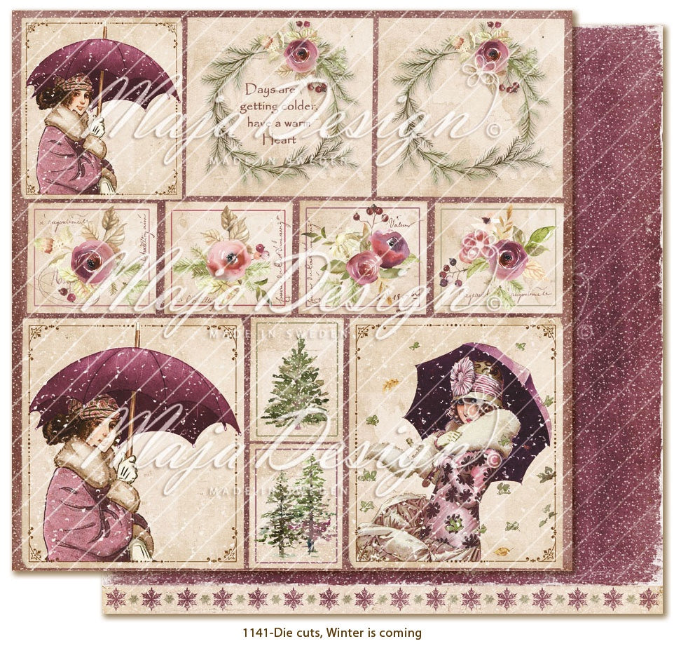 Maja Design - Winter is Coming - 12x12 Paper "Die Cuts" – Embellish It